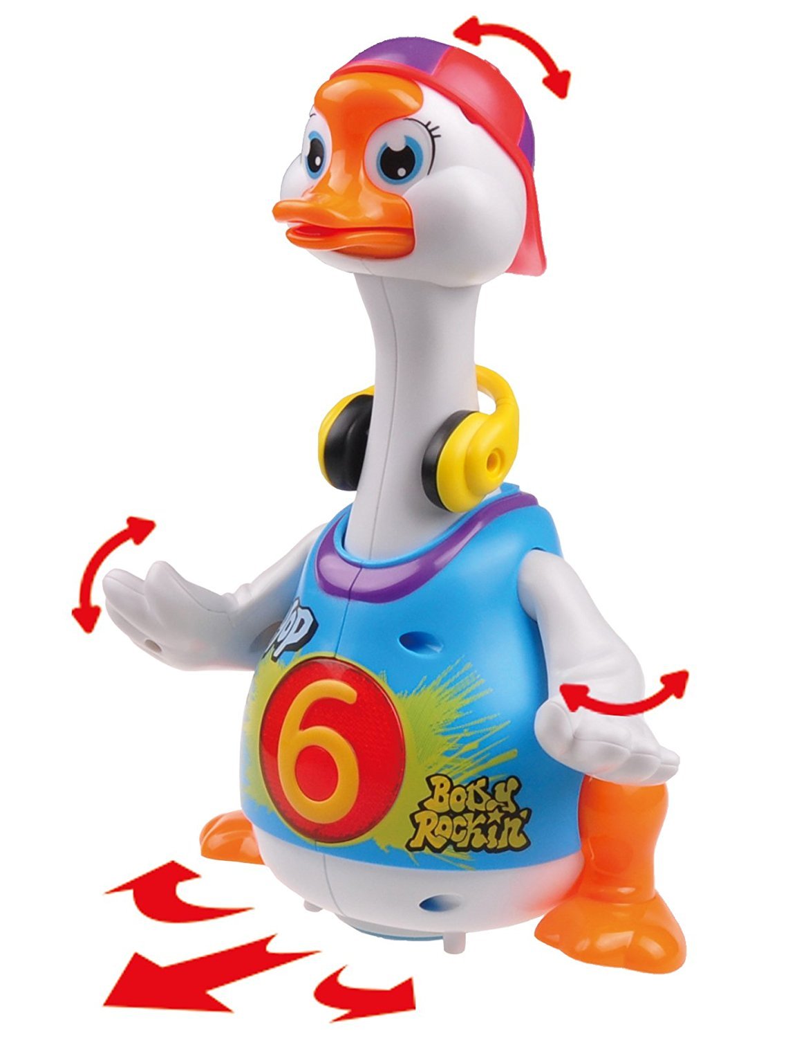 Think Gizmos Bump 'n' Go Walking, Talking, Singing and Dancing Musical Hip Hop Goose