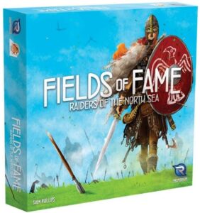 renegade game studios raiders of the north sea: fields of fame, expansion for raiders of the north sea, 2-5 players, ages 12+, strategy game