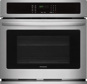 frigidaire ffew3026ts 30 inch 4.6 cu. ft. total capacity electric single wall oven, in stainless steel