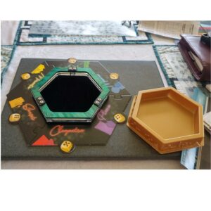 C4Labs Mini Personal Size Gaming Compass Dice Tray