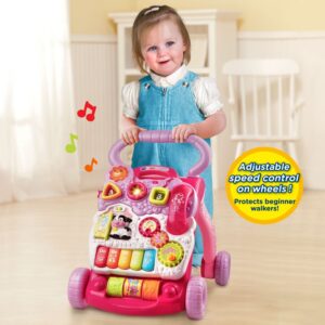 VTech Sit-to-Stand Learning Walker, Pink