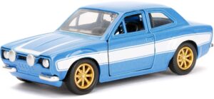 jada toys 1:32 fast & furious - brian's ford escort rs2000 mk1,blue