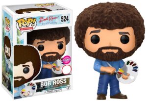 funko pop! flocked bob ross #524