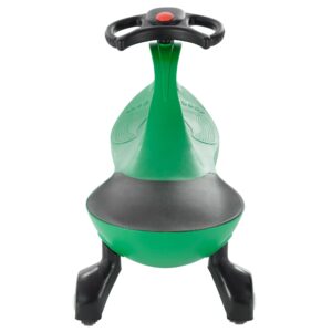 Wiggle Car - Ride on Toy for Ages 3 and Up - Toddler Ride on Toys with no Batteries, Gears, or Pedals Just Twist, Wiggle, and Go by Lil’ Rider (Green)