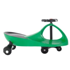 Wiggle Car - Ride on Toy for Ages 3 and Up - Toddler Ride on Toys with no Batteries, Gears, or Pedals Just Twist, Wiggle, and Go by Lil’ Rider (Green)