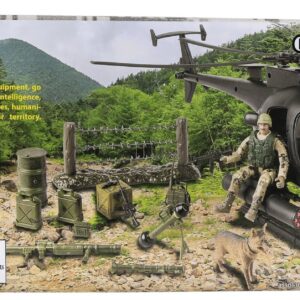 Click N' Play Military Attack Combat Helicopter Toy - 20 Piece Play Set Helicopter Toys with Accessories - Military Toys