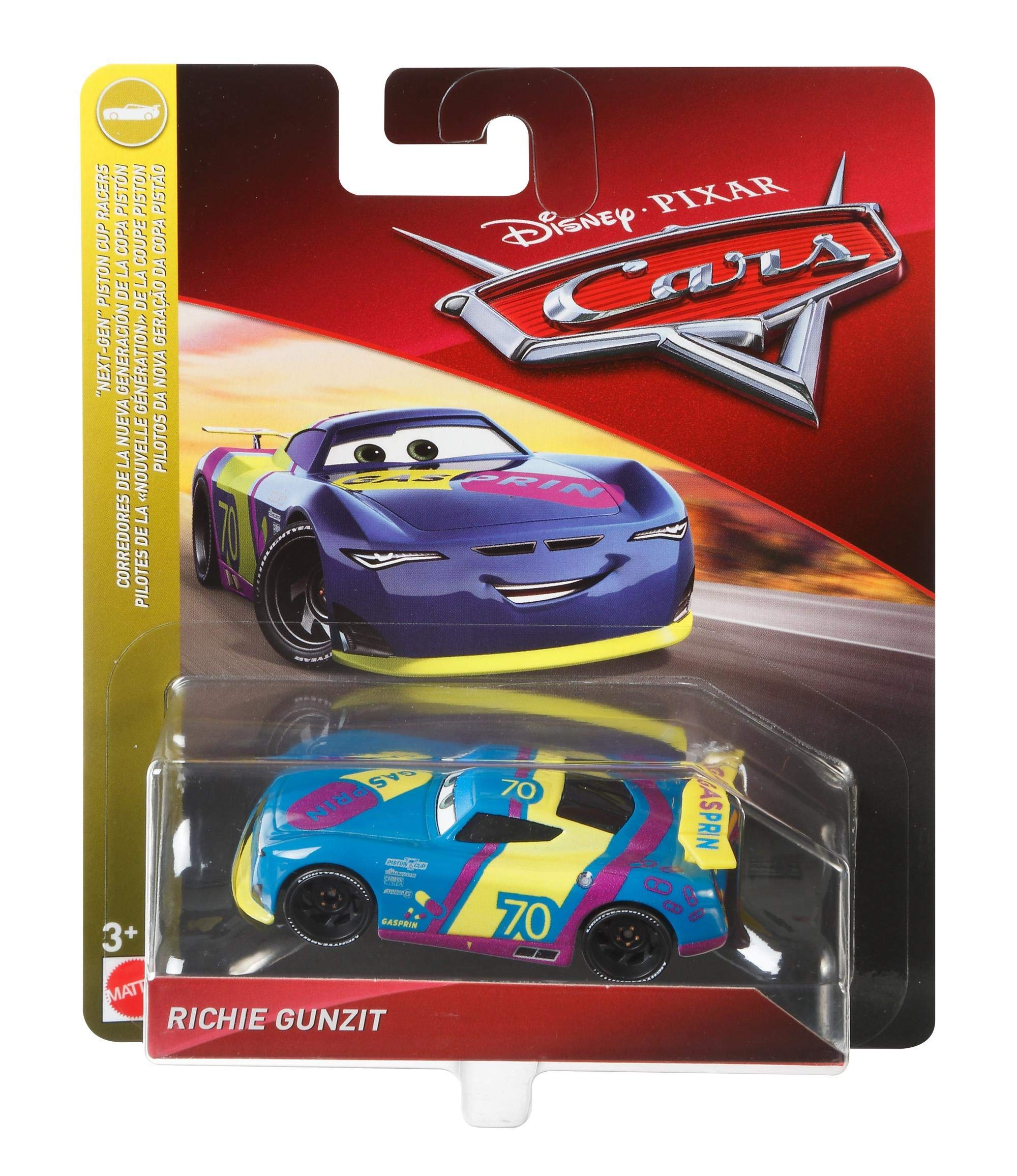 Disney Pixar Cars Richie Gunzit