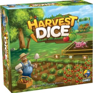 Grey Fox Games Harvest Dice Board Game, Roll and Write, 2-4 Players