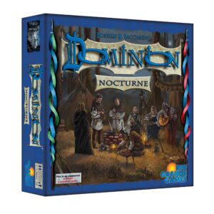 rio grande games: dominion: nocturne, an expansion, strategy board game, 2 to 4 players, 30 minute play time, for ages 14 and up