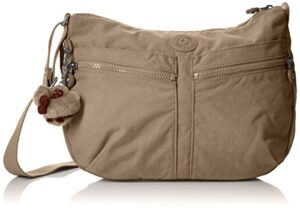 kipling cross-body bag, brown (true beige)