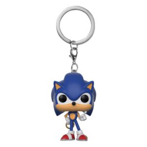 funko pop! keychain: games - sonic with ring collectible toy