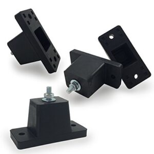 rubber vibration isolator mounting bracket for mini split air conditioner condenser