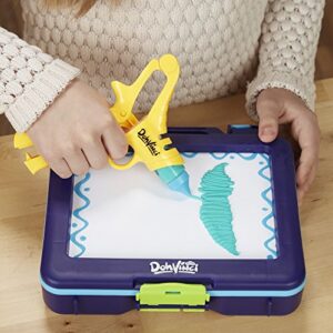 Play-Doh DohVinci On the Go Art Studio Art Case for Kids and Tweens with 5 Non-Toxic Colors