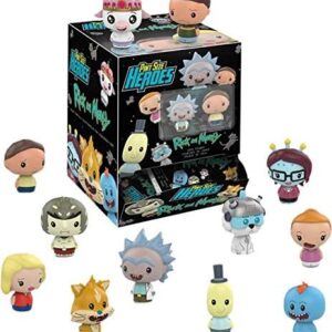 Funko Pint Size Heroes: Rick & Morty - Rick & Morty (One Mystery Figure) Collectible Toy