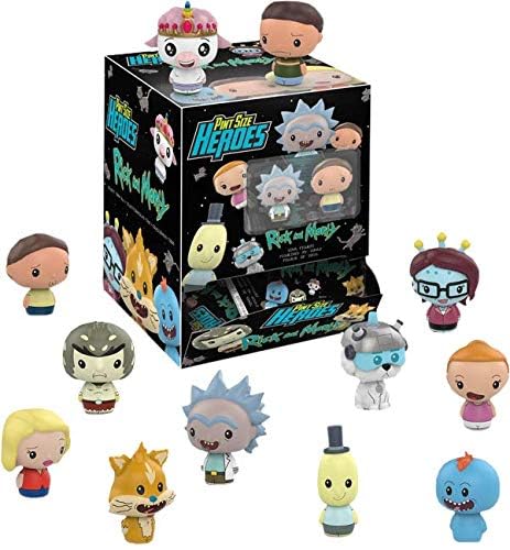 Funko Pint Size Heroes: Rick & Morty - Rick & Morty (One Mystery Figure) Collectible Toy