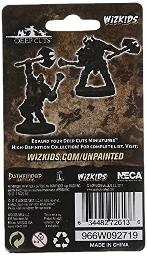 Pathfinder Deep Cuts Unpainted Miniatures: Wave 3: Half-Orc Male Barbarian