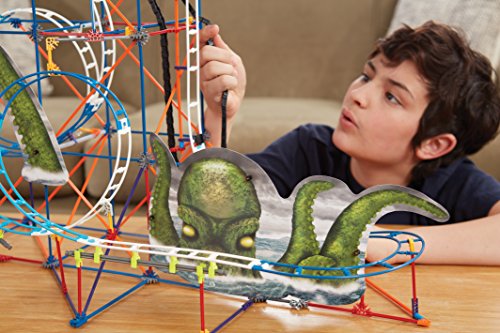 K'NEX Thrill Rides-Kraken's Revenge Roller Coaster Building Set-Ages 9+ -Engineering Education Toy (Amazon Exclusive) (17616)