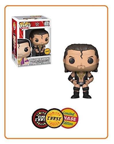 Funko POP! WWE: - Razor Ramon (Styles May Vary) Collectible Toy