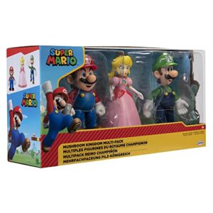 World of Nintendo New 2018 Mushroom Kingdom Diorama Gift Set - 3 Figure Pack Action Figure Pack