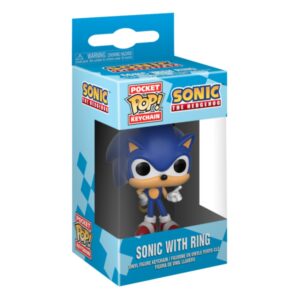 Funko Pop! Keychain: Games - Sonic with Ring Collectible Toy