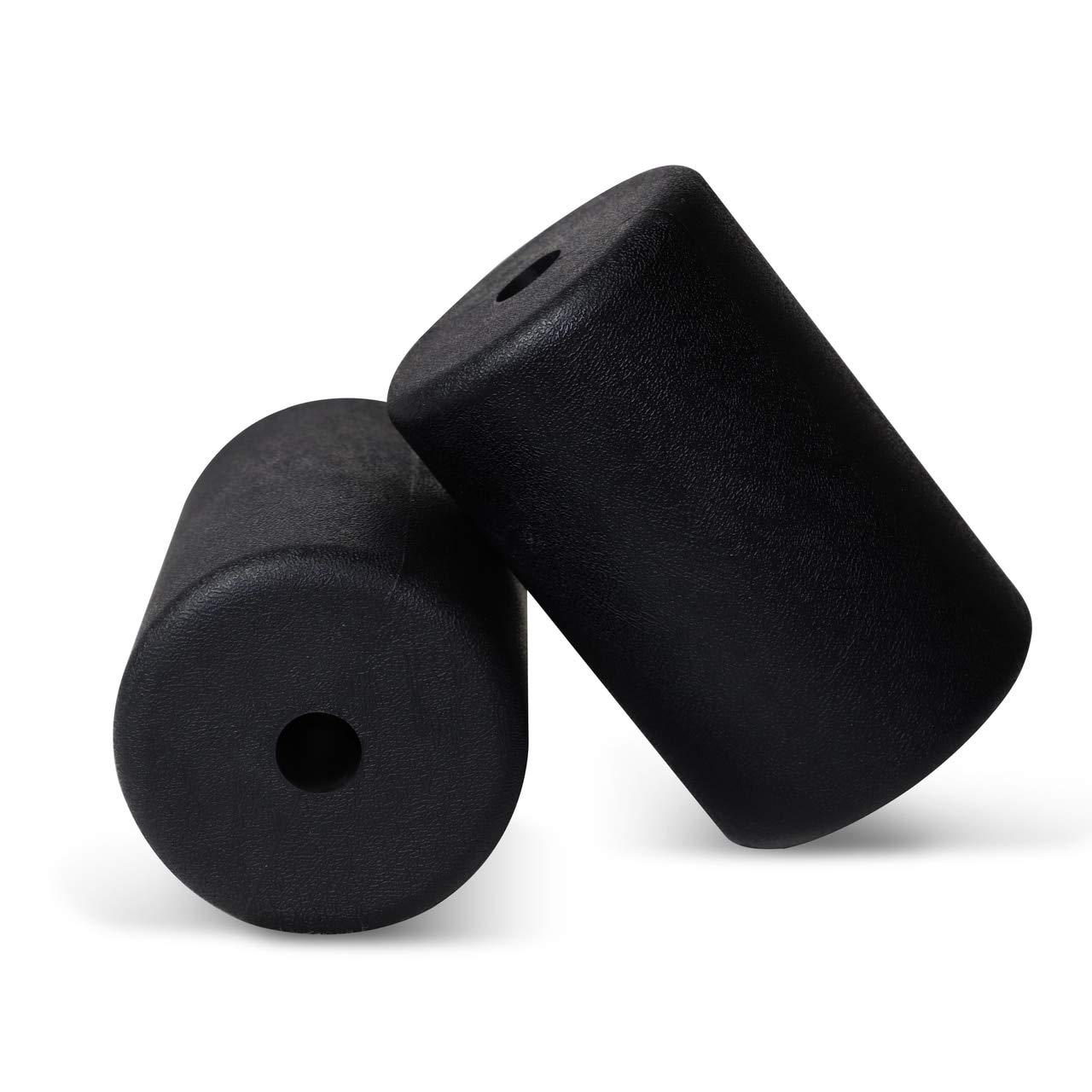 CAP Barbell PU/Foam Roller, PU/Foam Foot Pads, Roller Pad for Leg Extension, Weight Bench, PEC Deck Pads Replacement Parts for Exercise Machine, Multiple Size Available, Sold by Pair