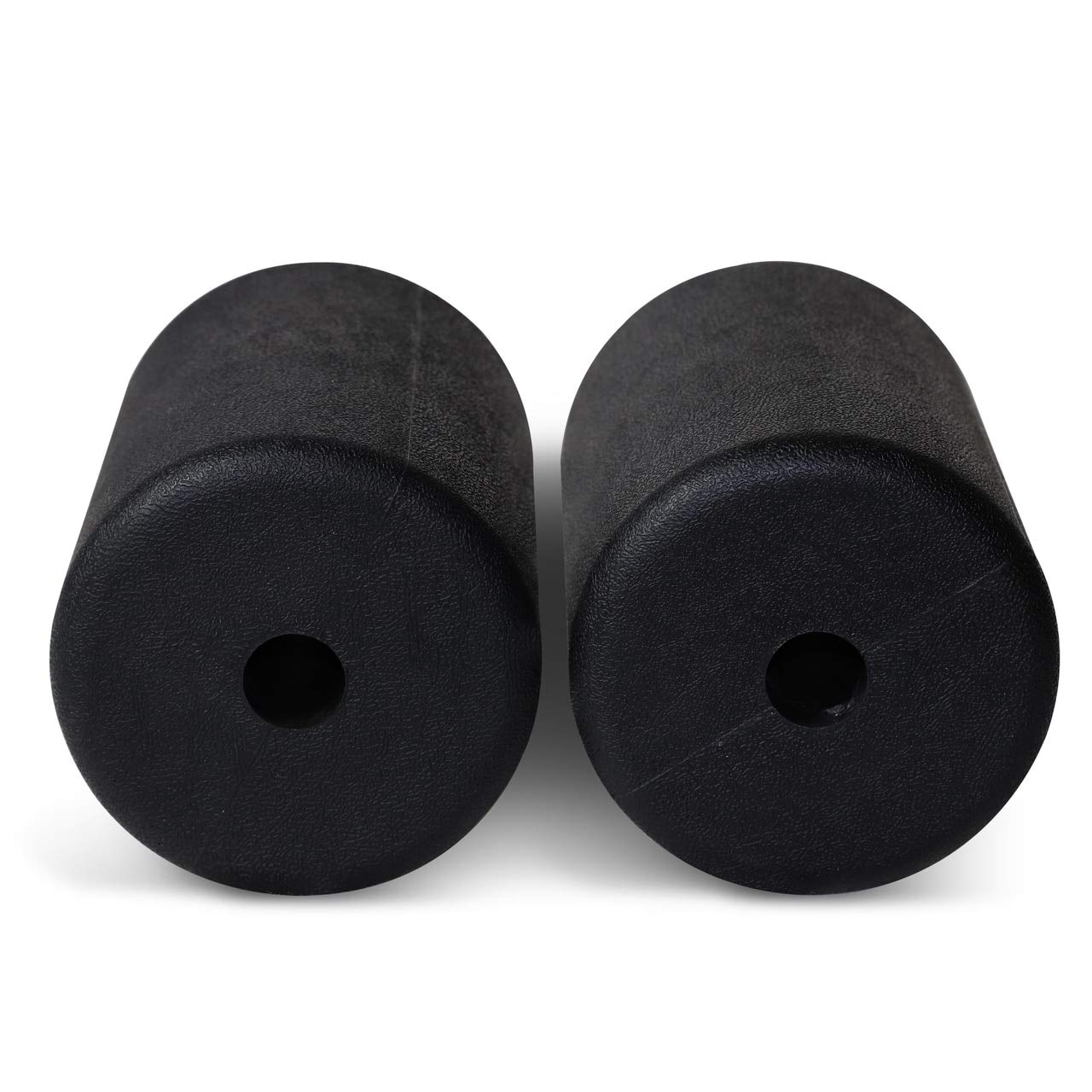 CAP Barbell PU/Foam Roller, PU/Foam Foot Pads, Roller Pad for Leg Extension, Weight Bench, PEC Deck Pads Replacement Parts for Exercise Machine, Multiple Size Available, Sold by Pair