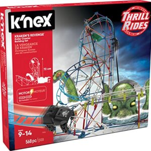 K'NEX Thrill Rides-Kraken's Revenge Roller Coaster Building Set-Ages 9+ -Engineering Education Toy (Amazon Exclusive) (17616)