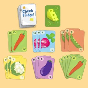 Melon Rind Check The Fridge, Math Game for Kids Ages 8+, Kids Math Games Adding to 25, Educational Fun Card Game to Develop Math Skills with Confidence, Perfect for 3-6 Players Family Game Night