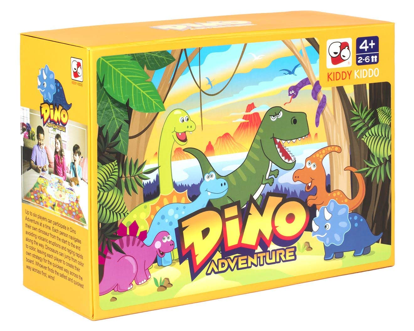 Sunlite Dino Adventure Table top Board Game Trains Social Skills, Concentration and Focus