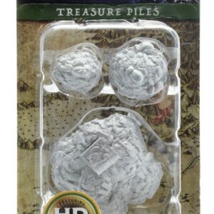 WizKids Deep Cuts Unpainted Miniatures Terrain: Wave 3: Treasure Piles