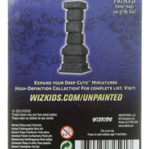 WizKids Deep Cuts Unpainted Miniatures Terrain: Wave 3: Pillars