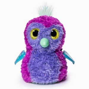 Hatchimals Glittering Garden - Hatching Egg – Magical Interactive Creature – Sparkly Penguala with Soft Shimmering Fur and Twinkling Wings– Purple/Magenta by Spin Master