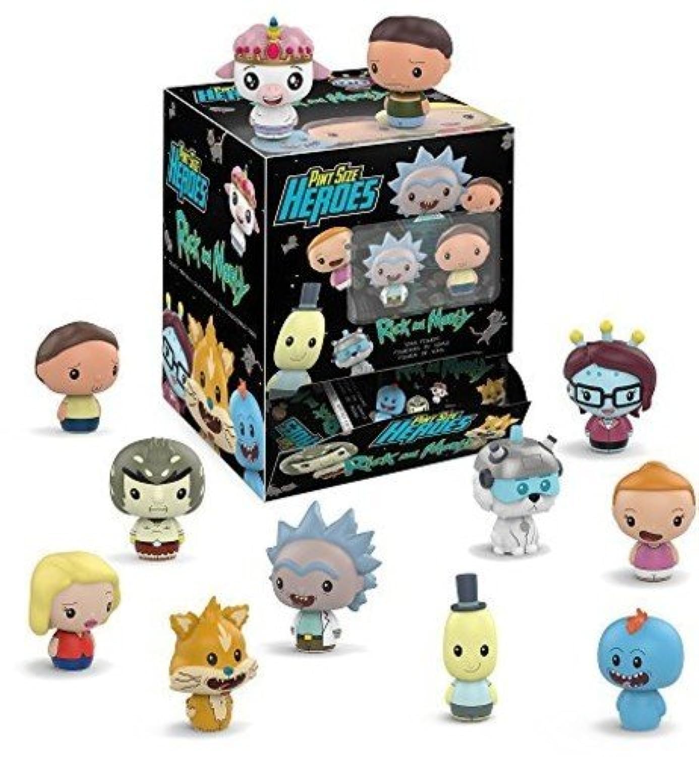 Funko Pint Size Heroes: Rick & Morty - Rick & Morty (One Mystery Figure) Collectible Toy