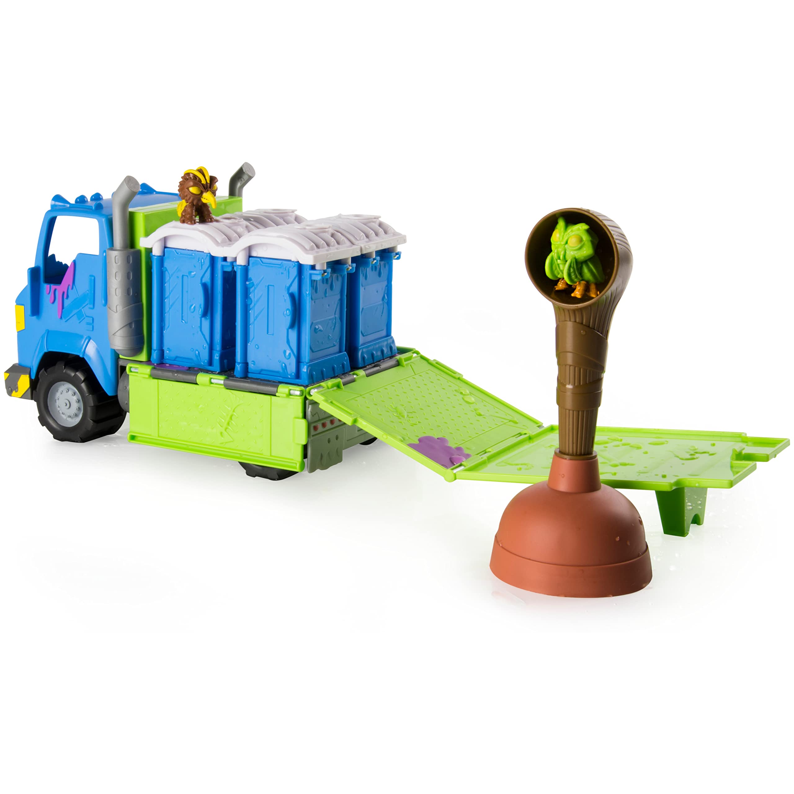 Flush Force – Series 2 Potty Wagon, with Gross Collectible Figures for Kids Ages 4 and Up (Colors/Styles May Vary)