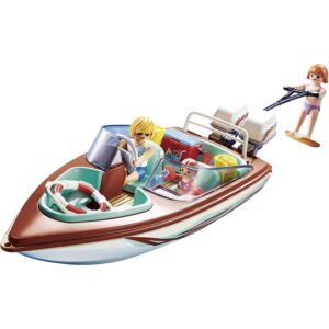 playmobil speedboat with underwater motor