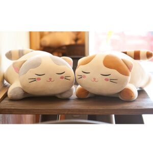 Lazada Cat Kids Pillow Plush Pillows Soft Kitty Pillow Stuffed Gifts for Toddlers 22"