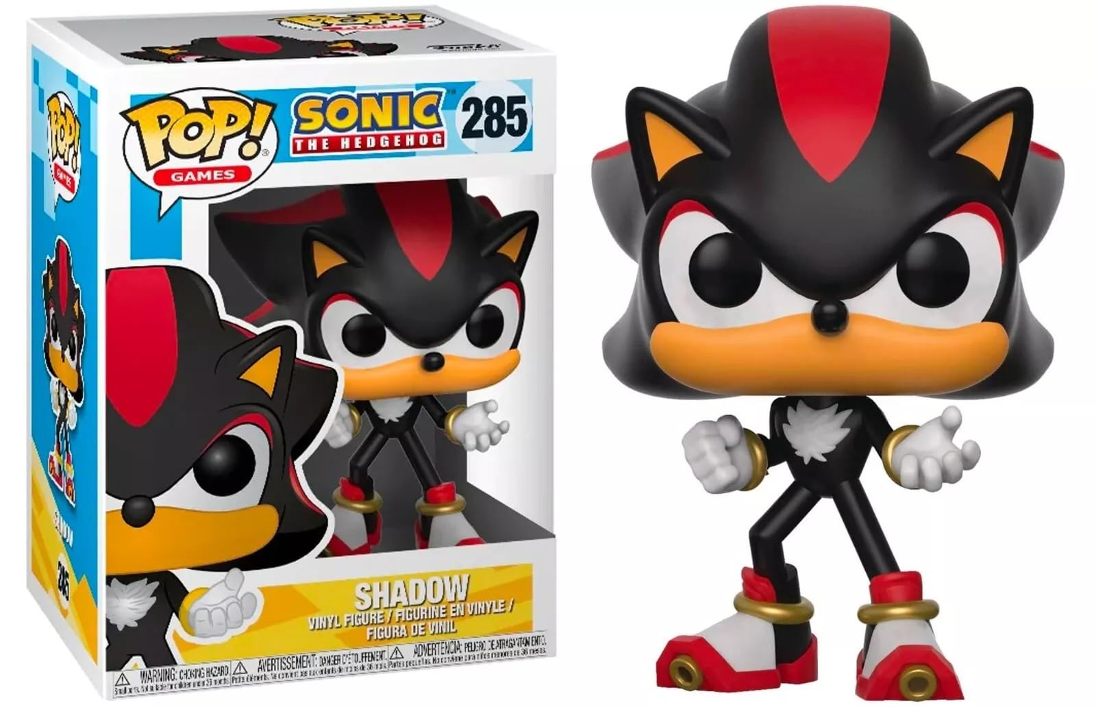 Funko Pop! Games: Sonic - Shadow Collectible Toy