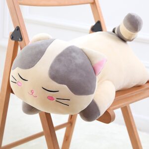 Lazada Cat Kids Pillow Plush Pillows Soft Kitty Pillow Stuffed Gifts for Toddlers 22"