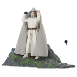 star wars c3196 the black series luke skywalker (jedi master) on ahch-to island