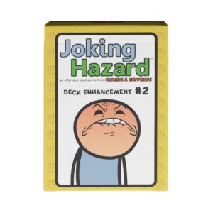 joking hazard deck enhancement #2 – 100 hilarious comic cards expansion pack | a fun stocking filler to add holiday cheer