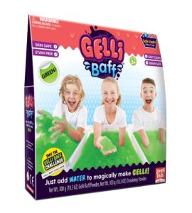 zimpli kids gelli baff - 2 use bath gel toy, green, 600g, for 36 months to 9600 months