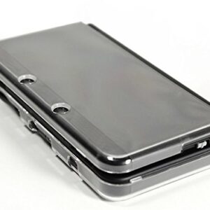 For New 3DS Case Ultra Clear Crystal Transparent Hard Split Shell Protective Case Cover Skin Housing Shell Case Cover