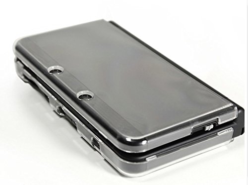 For New 3DS Case Ultra Clear Crystal Transparent Hard Split Shell Protective Case Cover Skin Housing Shell Case Cover