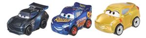 disney cars toys mini racers metal vehicles, 3 pack