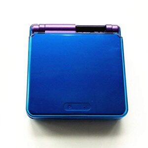 New Upper and Lower lid Plastic Protective Cases for Nintendo GBA SP Gameboy Advance Sp Console-Clear Blue