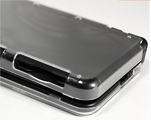 For New 3DS Case Ultra Clear Crystal Transparent Hard Split Shell Protective Case Cover Skin Housing Shell Case Cover