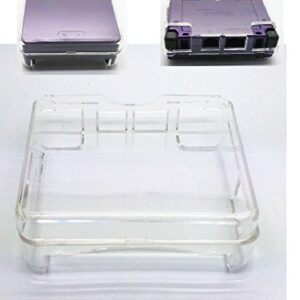 New Upper and lower lid Plastic Protective Cases For Nintendo GBA SP Gameboy Advance Sp Console-Clear White