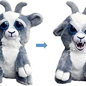 Feisty Pets Junkyard Jeff Adorable Plush Stuffed Goat That Turns Feisty with a Squeeze