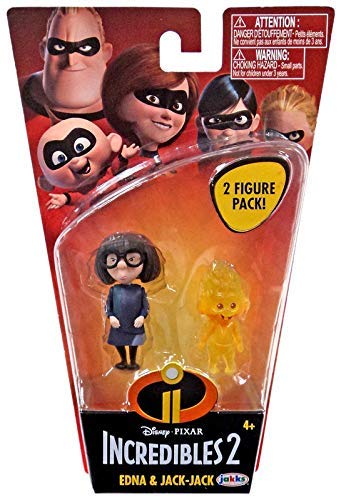 The Incredibles 2 Edna & Fire Jack-Jack Action Figures