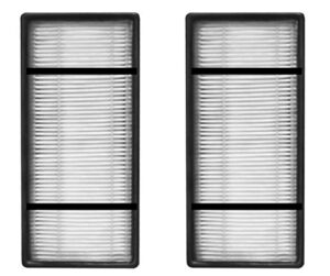 nispira true hepa replacement filter h compatible with honeywell hrf-h2 fits air purifier model hpa050, hpa150, hpa060, hpa160, hht055, hht155, 2 packs